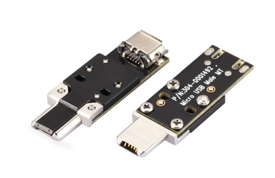 Micro USB 2.0 Male 90°M