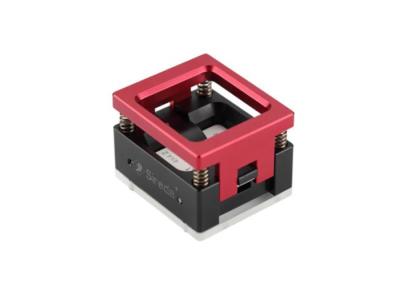 China Open Top Programming IC Test Sockets High Temperature For Semiconductor Testing for sale