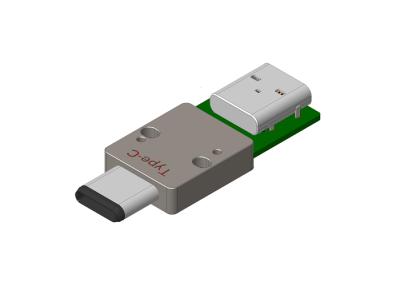 China USB-C Screen Test Plug Industrial Grade Burn In Testing For Type C Connectors for sale