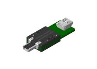 China High Cycle Mini B USB Test Plug 15,000+ Insertions with Beryllium Copper Terminals for Industrial Testing for sale