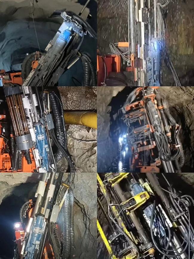 27kw High Power Rock Drill Suitable for Mining and Underground Engineering Anchor Hole Drilling