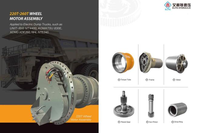 Wheel Motror Assembly for Unit Rig Mt4400 Electric Drive Mining Truck