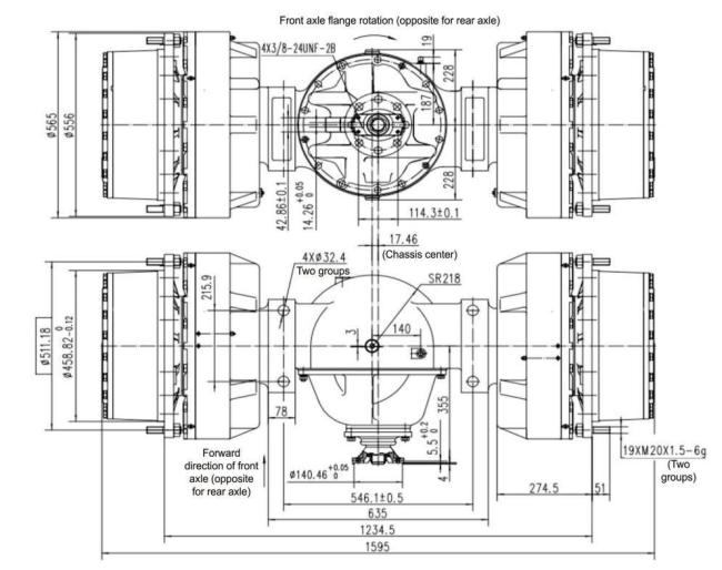 China Top Quality Planetary Axles for Mining Truck