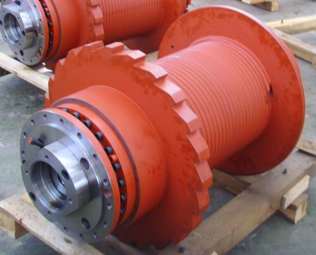 Hydraulic Winch Gearbox 15 Ton for Rotary Drill Rig Applications