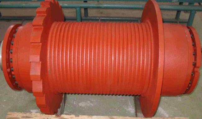 Hydraulic Winch Gearbox 15 Ton for Rotary Drill Rig Applications