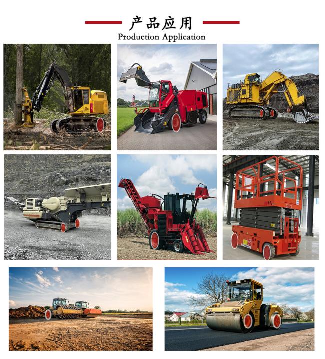 Heavy-Duty Planetary Reducer Omni Vb07 in Construction Machine Wheel Loader