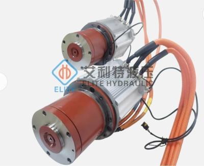 China Drie-stappenontwerp 3,5 kW geïntegreerde motor elektrische wiel aandrijving voor een hogere laadcapaciteit Te koop