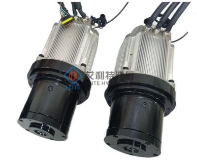 China Step Double-Step Planetary Gear Box 5 Kw Electric Wheel Drive with 1600nm Output for sale