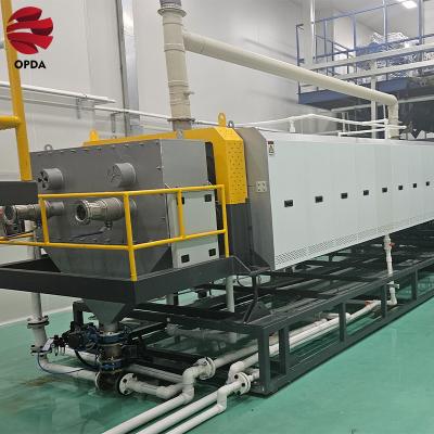 China 1200°C Heating Rotary Kiln Industrial Furnace Powder Material Processing Heating And Calcining for sale