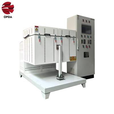 China Fully Automated Lift Swing Rotary Furnaces High Efficiency Dynamic Calcination Powder Material Sintering for sale