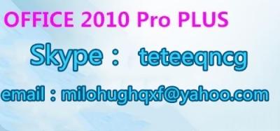 China OFFICE 2010 Professional plus is permanently activated with a new legal version for sale