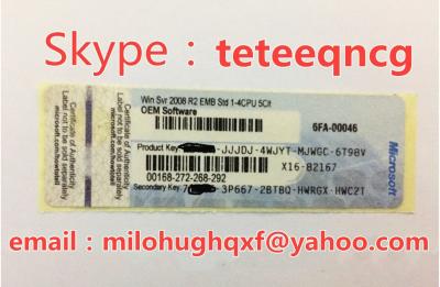 China win Svr 2008 R2 EMB Std 1-4CPU 5Clt  OEM  SOFTWARE for sale