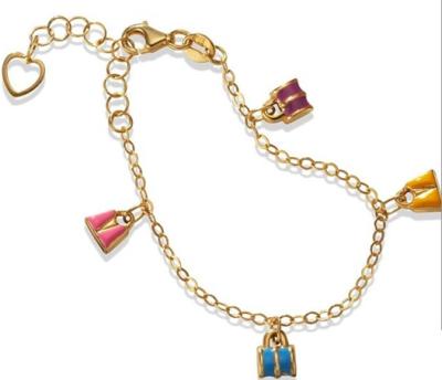 China Beautiful Lucky Chain Floating Charm Sterling Silver Bracelet for Lady for sale