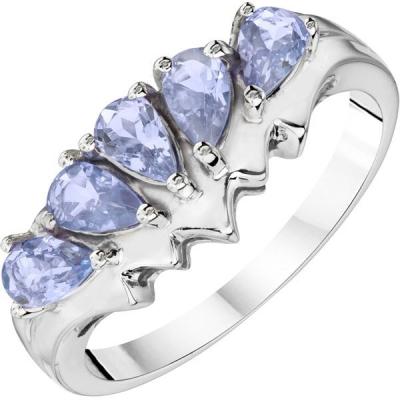 China Elegant Fashion Jewelry Rings Blue Sapphire  Diamond Wedding Brand Rings for sale