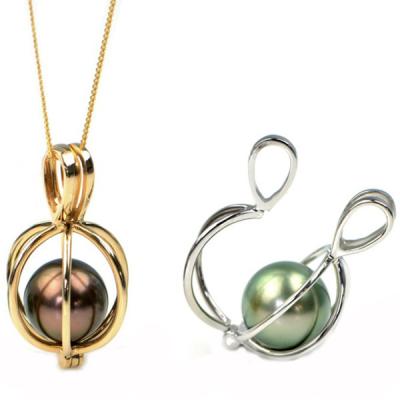 China 925 Sterling Silver  Fashion Jewelry Pendants Single Pearl Pendant Setting for sale