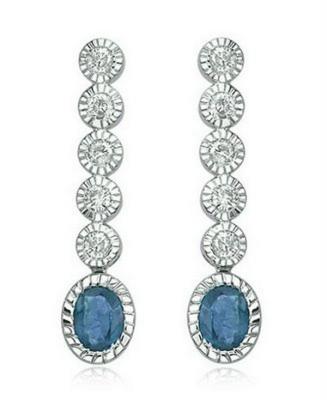 China Stick Look  Zircon Stylish Earrings Women Earring With Colored Zircon for sale