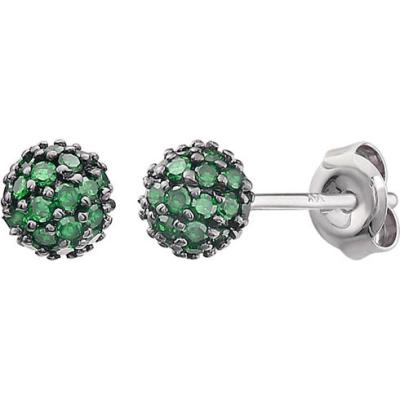 China Daily / Party Women Stylish Earrings , Zircon Ball Stud Earring for sale