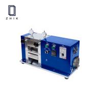 China Heatable Electrode Battery Rolling Machine 100mm 150mm 200mm Width for sale
