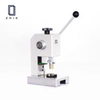 China Electrode Disc coin cell punching machine Manual for Battery Making for sale