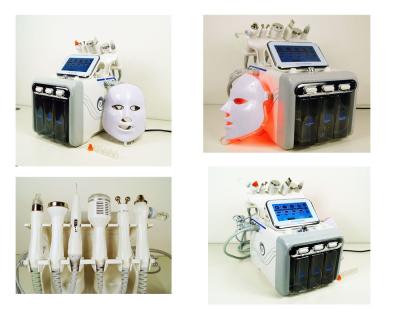 中国 1つのジェット機の皮に付きH2O2 RF Hydrafacial携帯用ハイドロ削皮術の機械7つ 販売のため