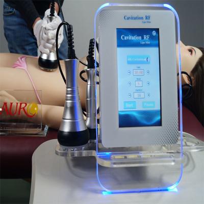 Cina 3 in 1 cavitazione di rf che dimagrisce macchina 120W 40Khz per il salone facciale del corpo in vendita
