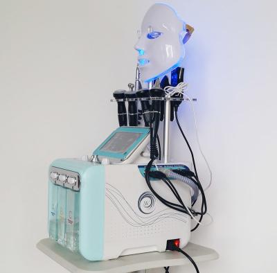 Cina 9 in 1 macchina Hydradermabrasion Aqua Peel Facial Machine della bolla di rf H2O2 in vendita