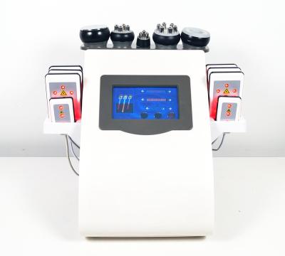 中国 1台のRFボディ形の真空機械に付きリポレーザーのキャビテーション機械6台 販売のため