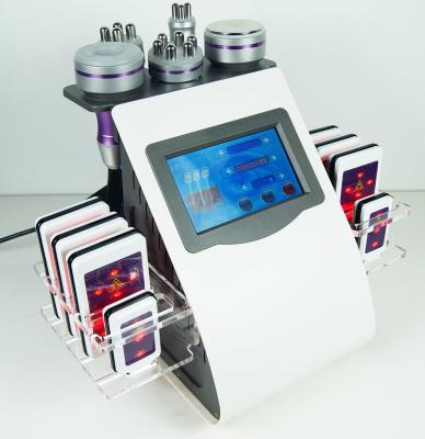 中国 1 110V 220Vに付きRFの減量レーザーのキャビテーション機械6 40のKHz 販売のため