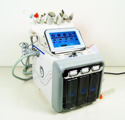 中国 Hydrafacialのマスクとの1皮の若返りに付き両極H2O2泡機械7 販売のため