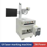 China CCD metal UV Marking Machine 3 Models CCD Marking Machine for sale