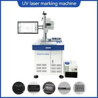 Quality 0.1mm 355nm UV Laser Graving Machine 7000mm/S Portable Laser Engraver for sale