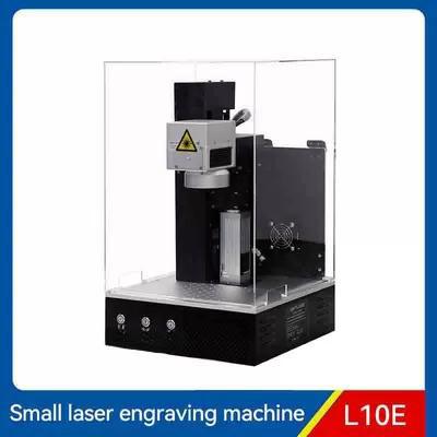 Quality 110 X 110mm 10W Mopa Fiber Laser CCD Marking Machine Fiber Optic Laser Cutting for sale
