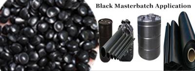 China 45% Carbon black pigment plastic master batch pellet  for extrusion, blowing film for sale