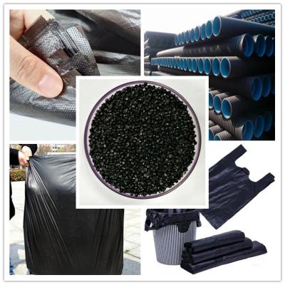 China China factory supply black masterbatch carbon black master batch Pe carrier masterbatch for sale