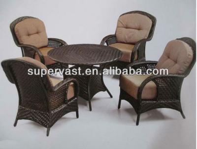 Китай Мебель патио Wicker смолаы рамки квасцов, мебель отдыха сада ротанга продается