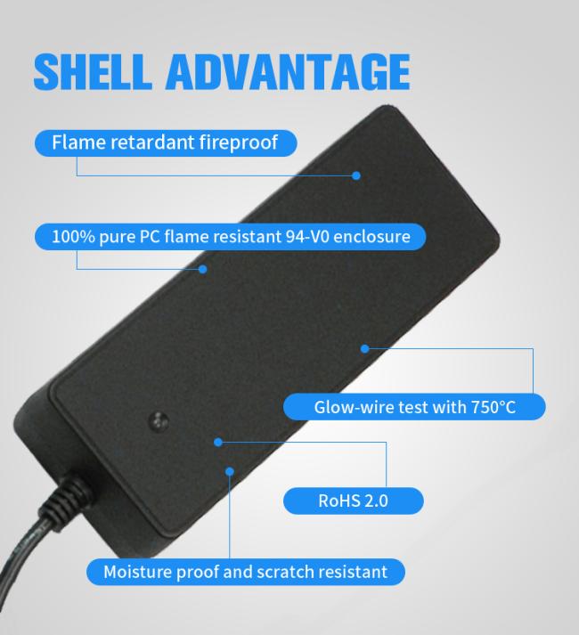 Factory Direct 100-240V AC/DC Power Supply 5V-24V 1A-5A Power Adapter Charger with 9V 12V 24V for Desktop Connection