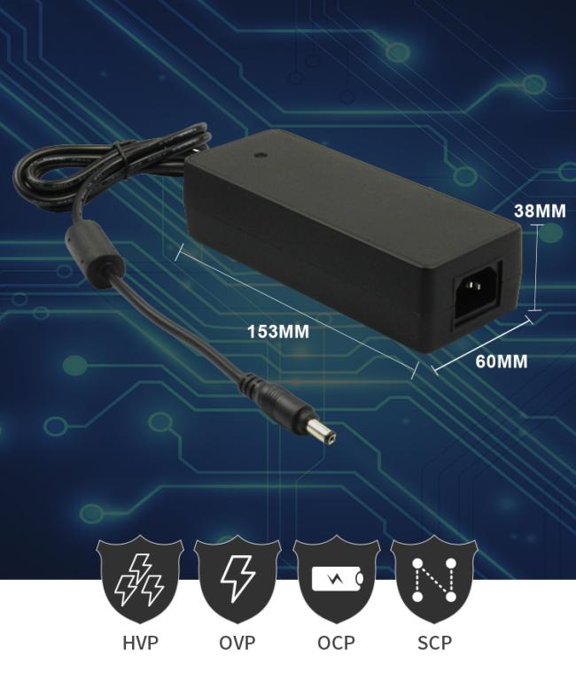 Factory Direct 100-240V AC/DC Power Supply 5V-24V 1A-5A Power Adapter Charger with 9V 12V 24V for Desktop Connection