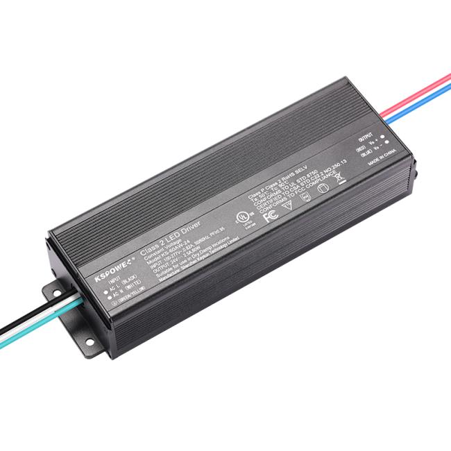 UL CUL 12v 24v 36v 48v Constant Voltage LED Driver 30W 40W 60W 80W 96W 100W Class 2 Class P SELV Aluminum Case Junction Box
