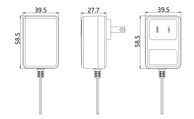 KSPOWER 24W Series power adapter product image