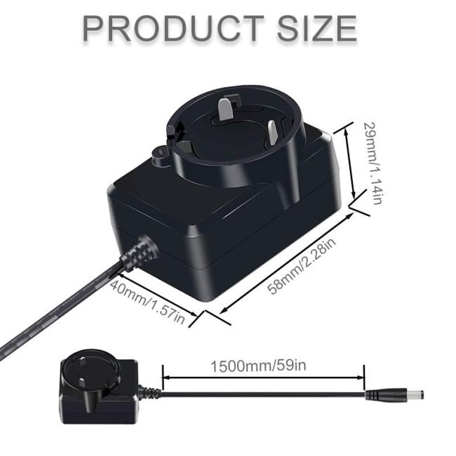 KSPOWER 24W Series Power Adapter