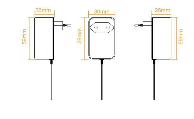 15W KC Certified Wall Adapter product image