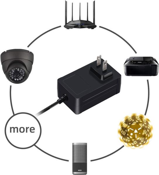 Quality 75*40*30mm Wall Power Adapter Customizable 12V 2A Switching Power Adaptor For for sale