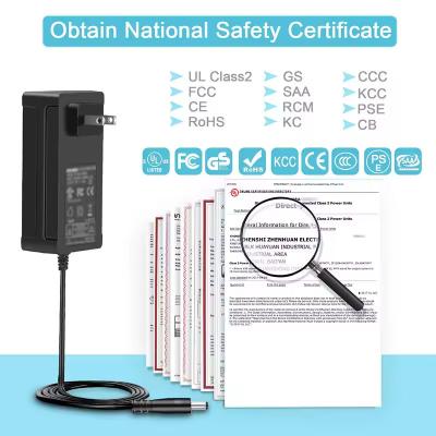 Cina RoHS certificato caricabatterie per pareti da AC a DC portatile 2000mA corrente di uscita personalizzata in vendita