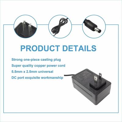 China Universelles Wandnetzteil Ausgang 12 Volt 3 Ampere Internationaler Wandadapter anpassen zu verkaufen