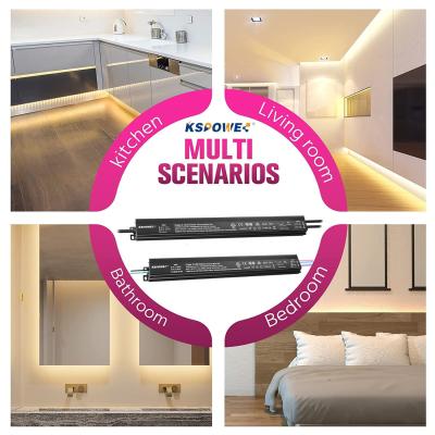 China Commercial Dimmable Magnetic Transformer RCL Lutron 10V Edge Wall UL PWM50W 36V 240V for sale