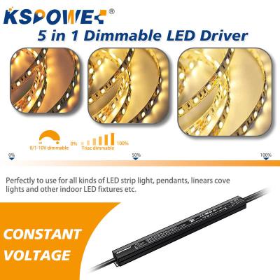 China Spot Light UL Approved IP67 Outdoor LED Driver 100W 277V AC Triac Dimmable LED Driver for sale