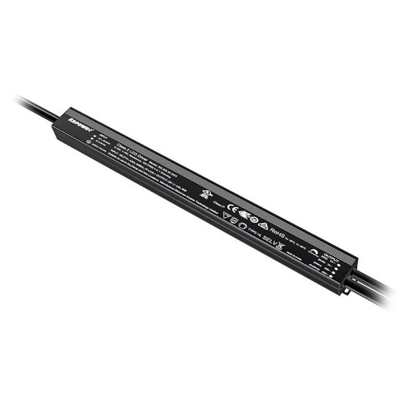 Quality 277V AC 24V 96W IP67 PWM Dimming LED Driver With Dimmer Switch Single Phase for sale