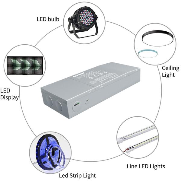 Quality 12V 60W LED Light Driver High PFC Constant Voltage Single Output Switching Power for sale
