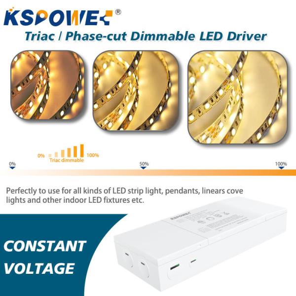 Quality Backlight 96w Triac Dimmable Driver High PFC 24V Dimmable Led Power Supply for sale