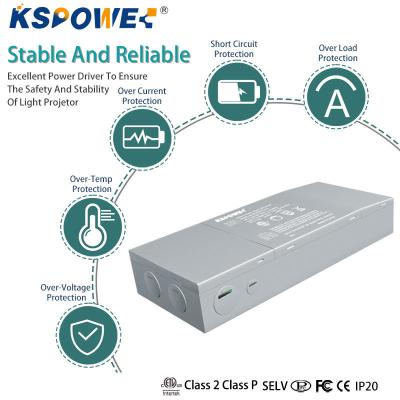 中国 24V 40W 調光不可能なドライバ 結合箱付き金属鉄ケース DC LEDドライバ 販売のため